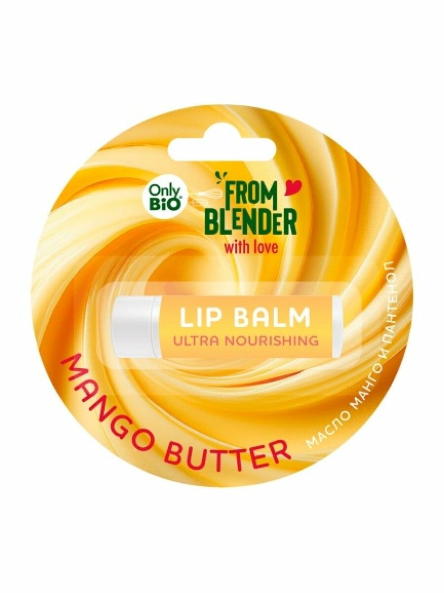 From Blender with love Бальзам для губ MANGO BUTTER питательный 4.5г