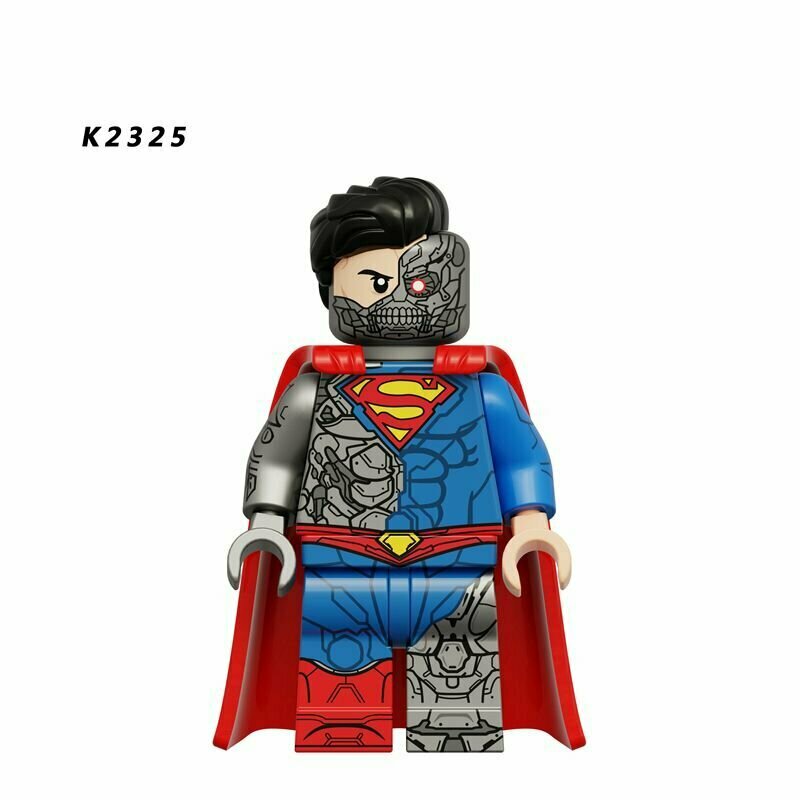 Набор минифигурок /The DC Universe, Batman. Joker. Mechanical Super Man. Two-Face/ 4.5cm-пакет /KDL851