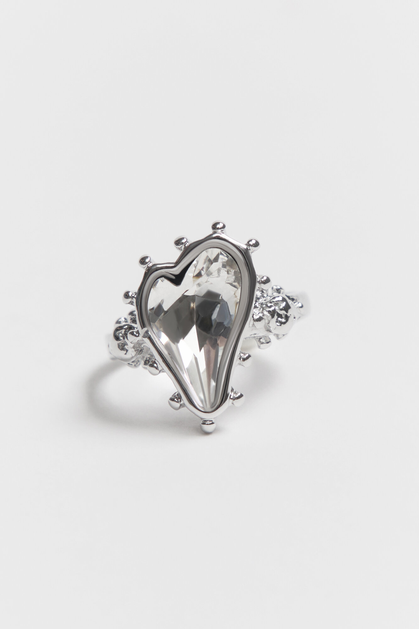 Кольцо помолвочное, кристалл