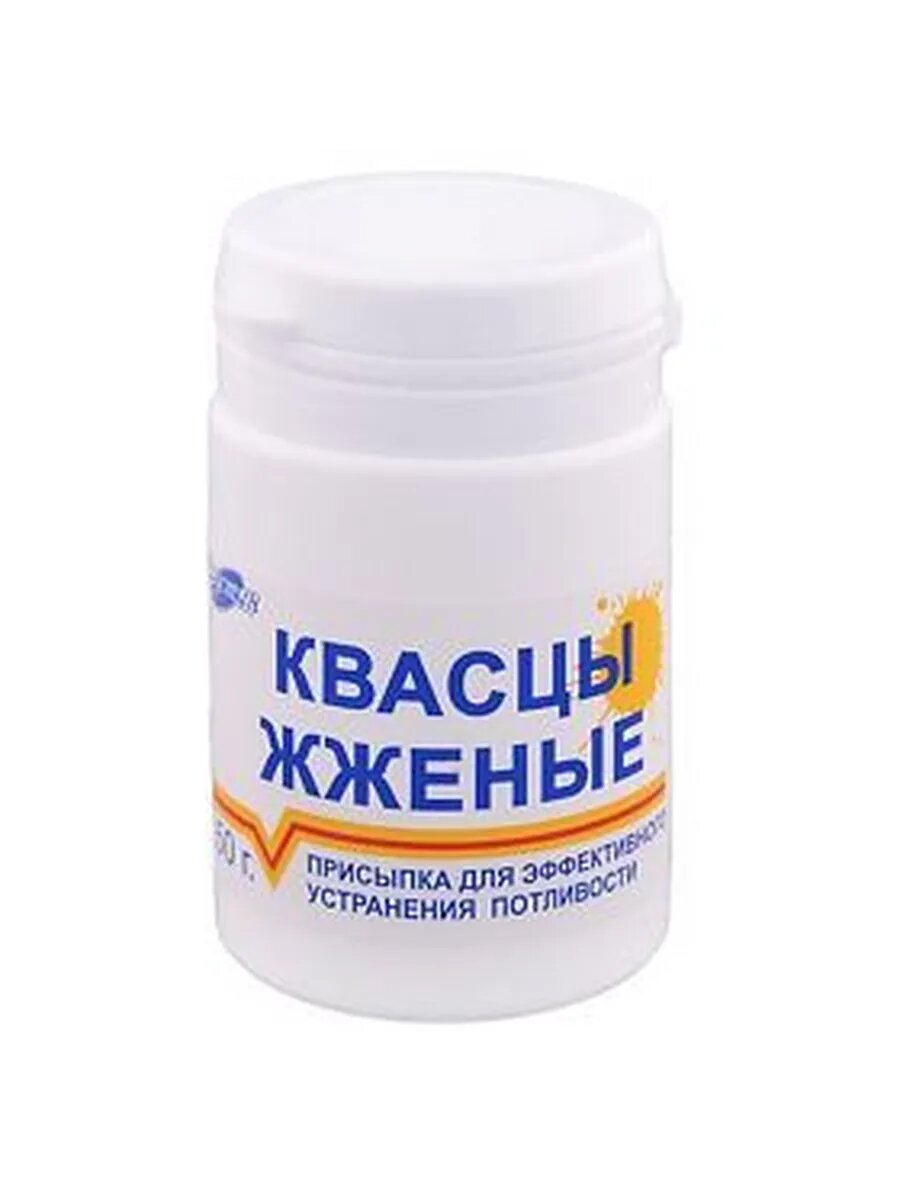 Квасцы жженые, присыпка, для устранения потливости, 50 г, 1