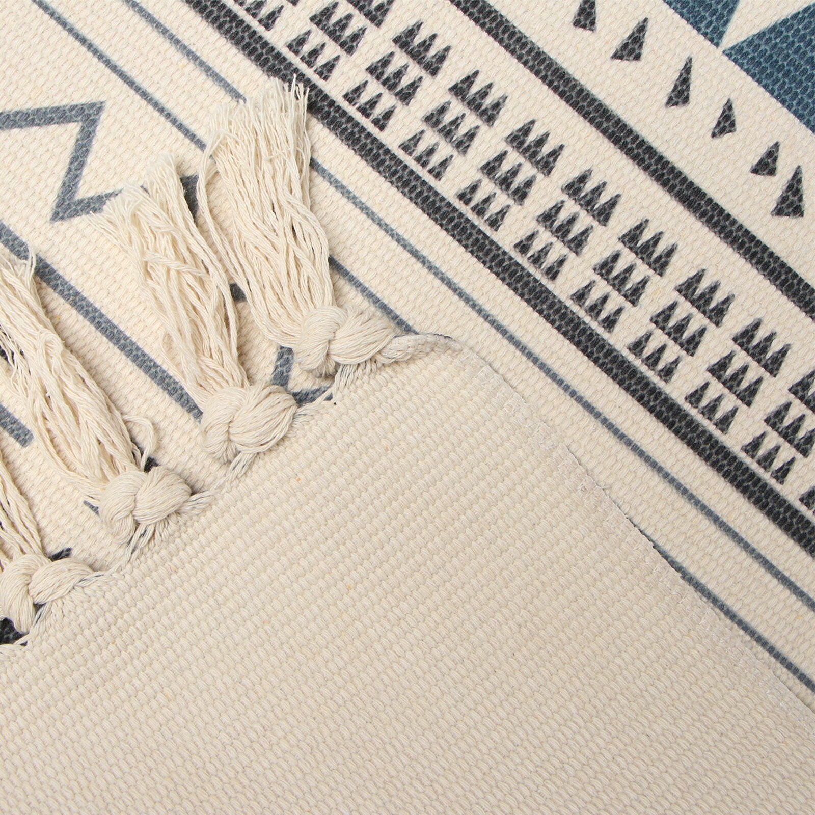 Ковёр "Этель. Графический узор", 60x180 см, сезон: весна, высота ворса: без ворса