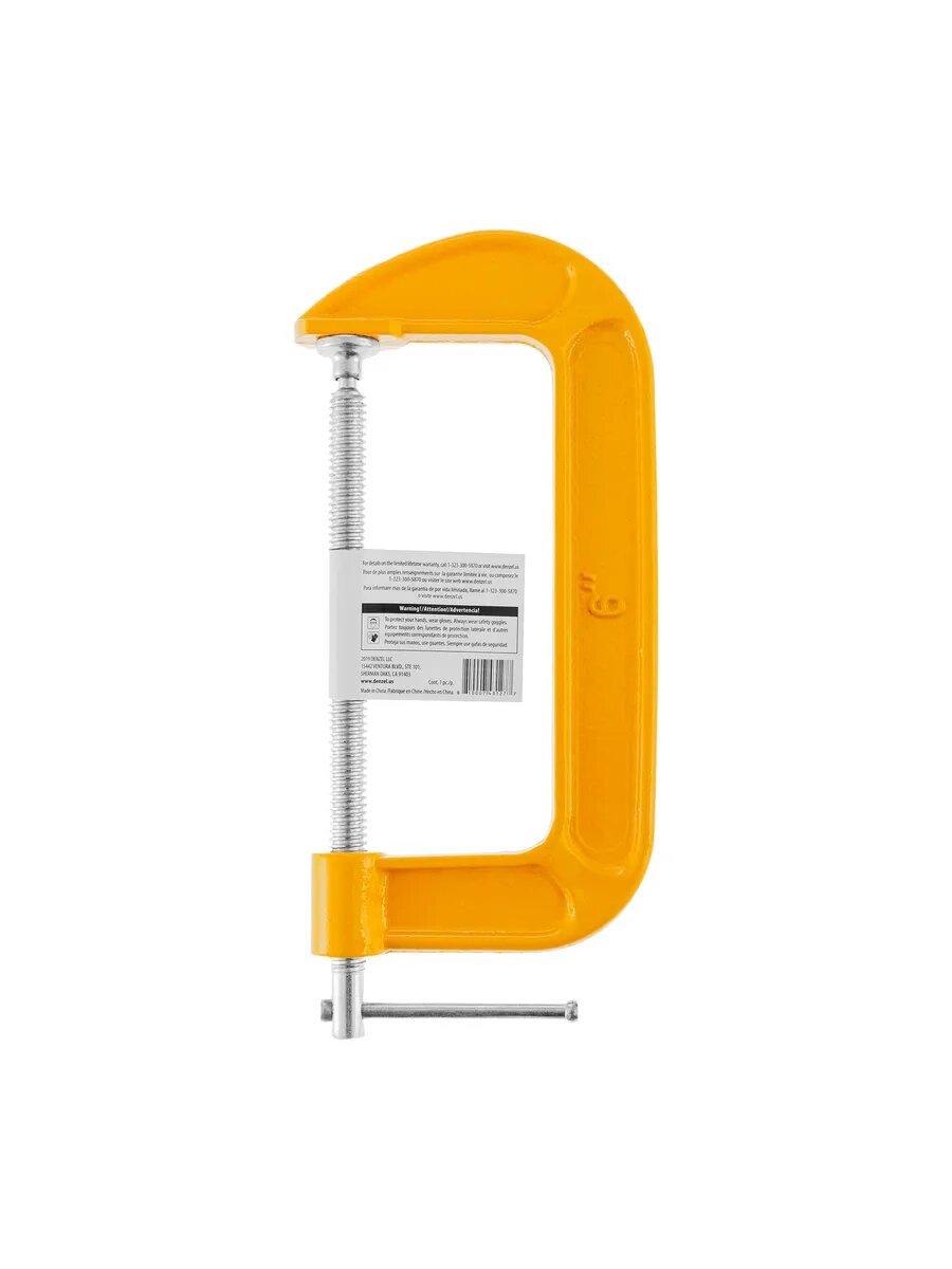 Струбцина G-образная, 6, 150 мм//, DENZEL, 7720586