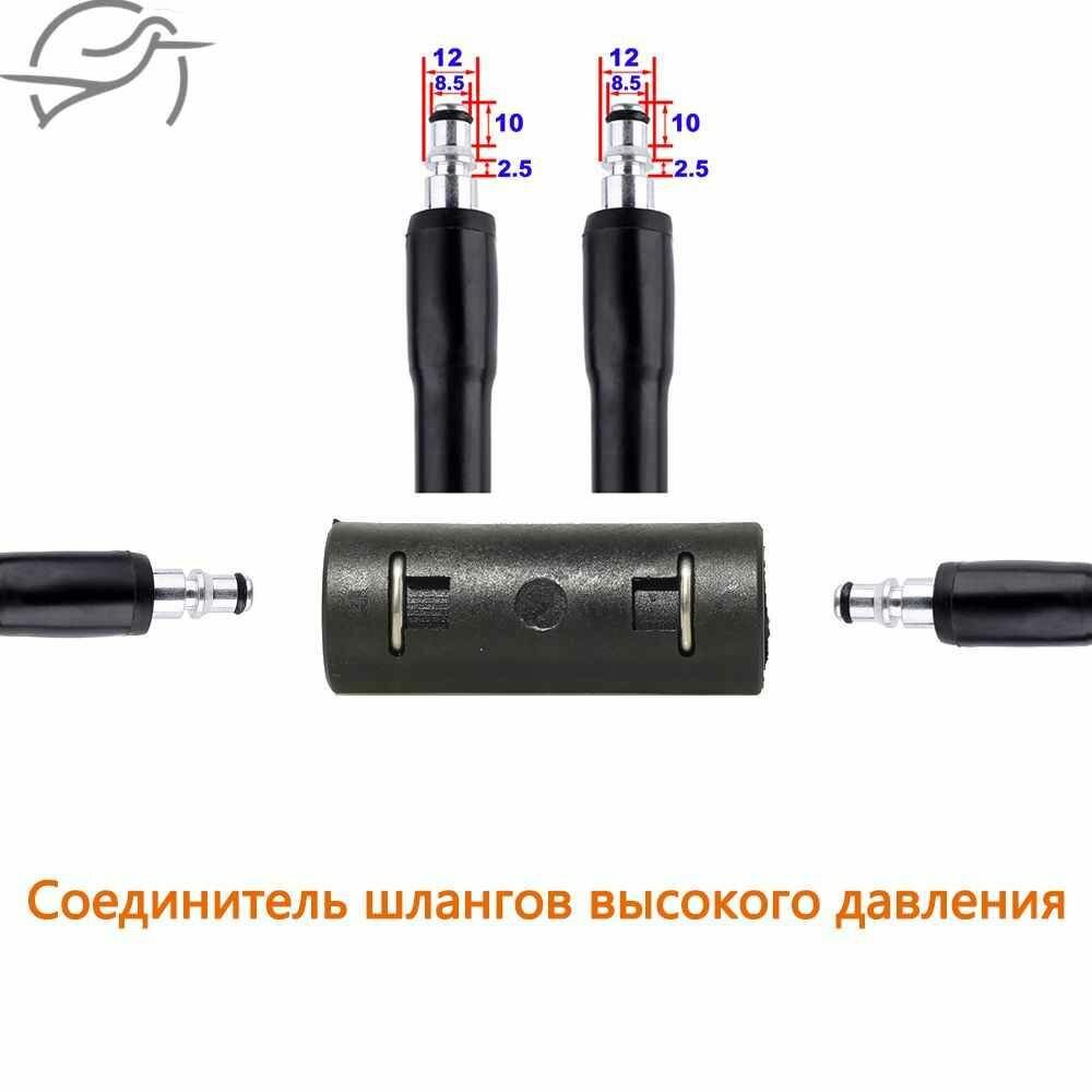Соединитель шлангов высокого давления Carver, Brait, Bort, Patriot, Daewoo, Elitech, Lavada и др.