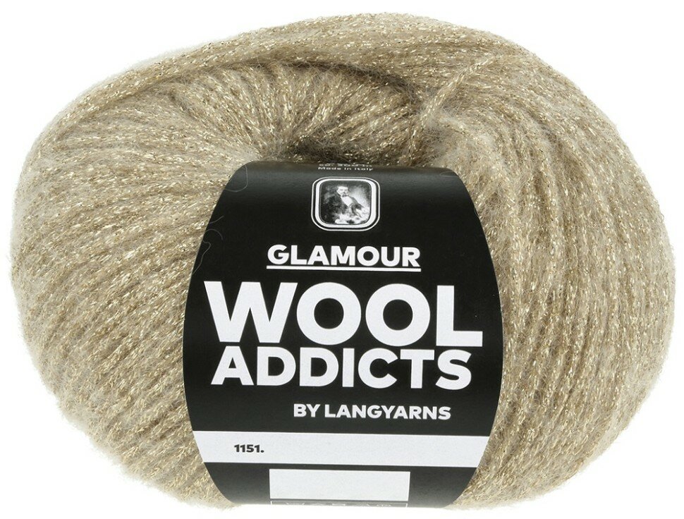 Пряжа #1151.0050 Glamour 50 г 200 м Lang Yarns