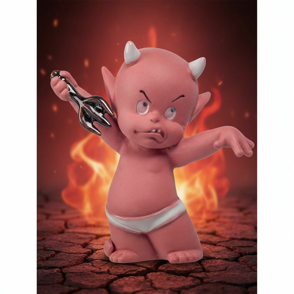 Фигурка Чертик-июнь красный