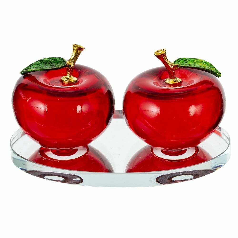 Фигурка декоративная Яблоки, 11х7х6 см KSM-819873