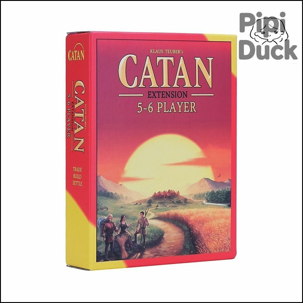 Эксклюзивное дополнение Catan Colonist в пластике для компании 56 игроков, английская версия