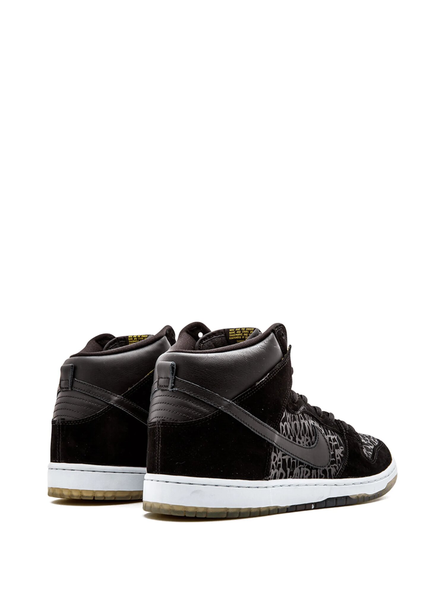 Кроссовки NIKE Dunk High Premium SB, размер 10 US, черный — фото 1