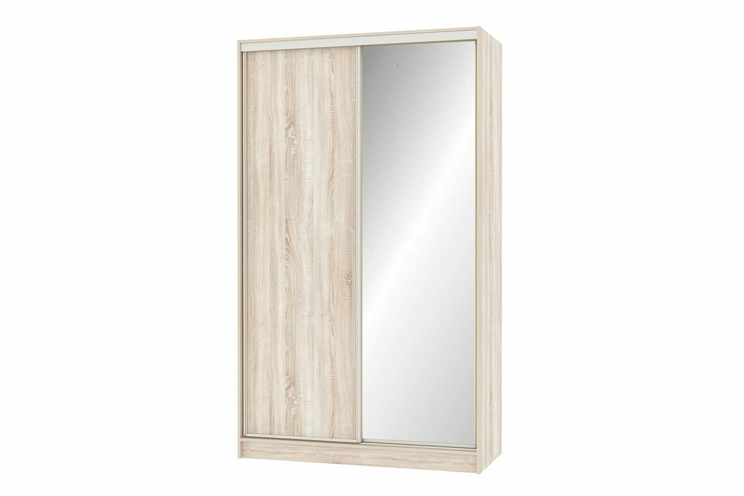 Шкаф-купе Hoff Home, 135х229,5х59,5 см, для одежды, ЛДСП, с зеркалом, цвет дуб сонома