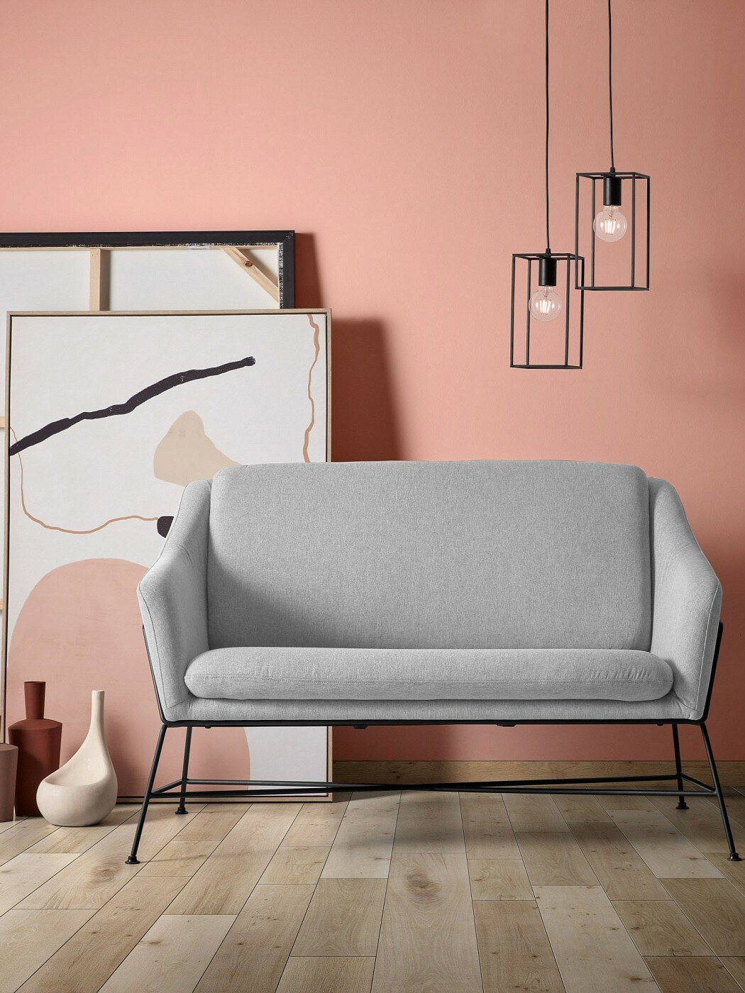 Диван La Forma Brida, текстиль, с подлокотниками, 128х70х82 см