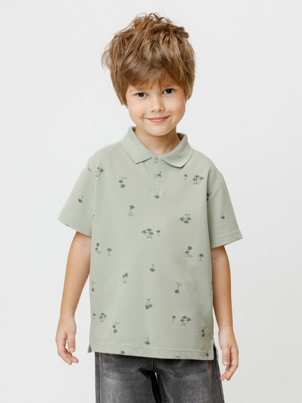 Поло футболка-поло из натурального хлопка