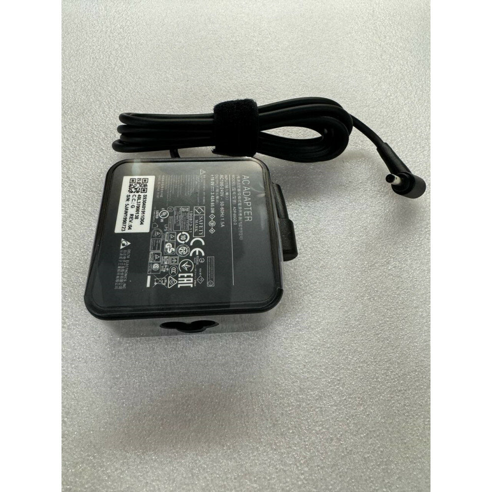 Блок питания для ноутбука MSI 19V 3.42A 65W 4.0x1.35mm (ADP-65GD D), квадратный корпус, HC/ORG