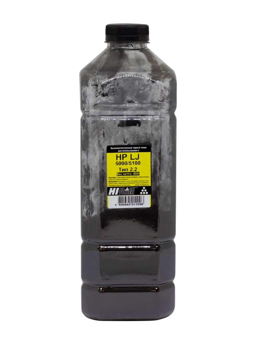 Тонер Hi-Black для HP LJ 5000/5100, Bk, 500 г