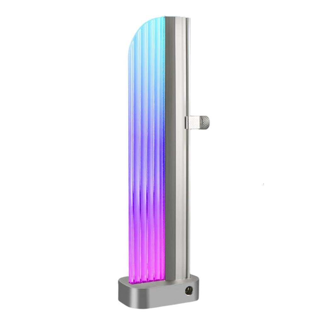 Подставка для видеокарты с подсветкой, Серебро - Стили А