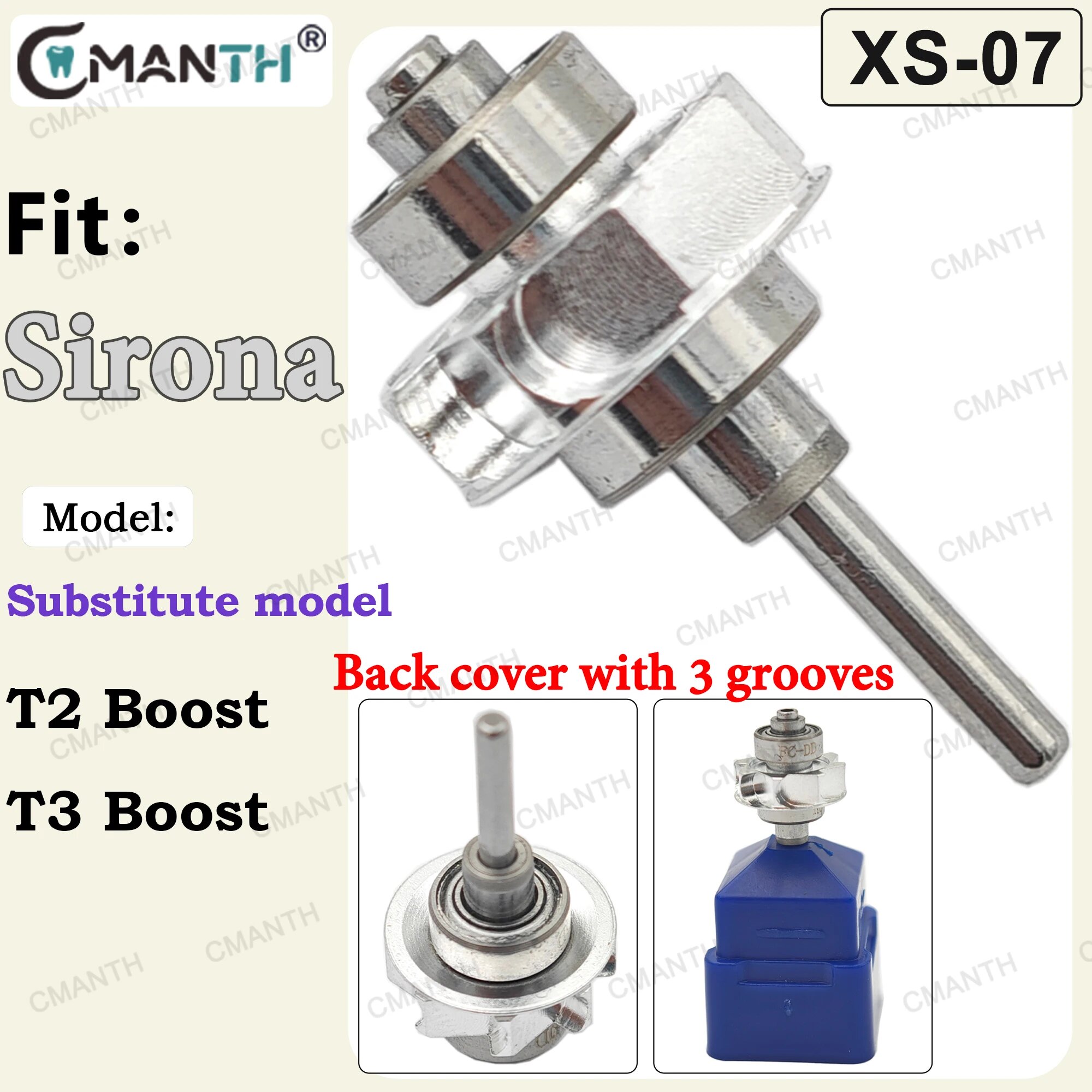 Стоматологический воздушный ротор CMANTH для Sirona T2 Boost T3 Boost