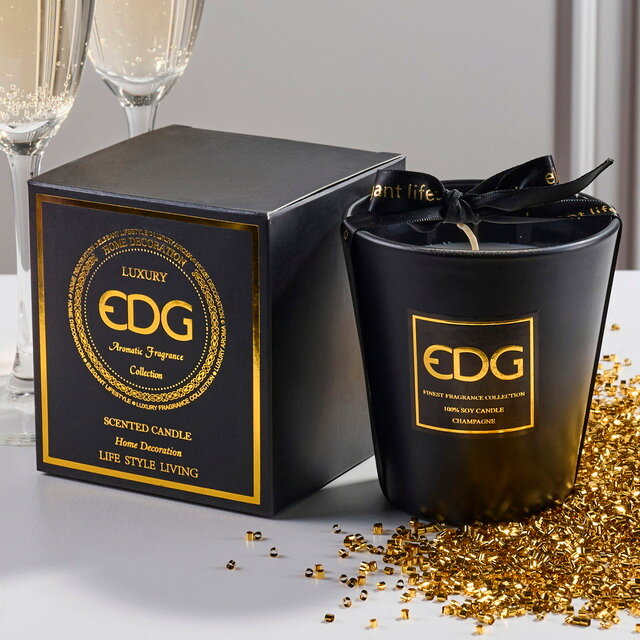 Ароматическая свеча Gasperi di Soia: Champagne, 34 часа горения, EDG (ЭДГ), 612613-90