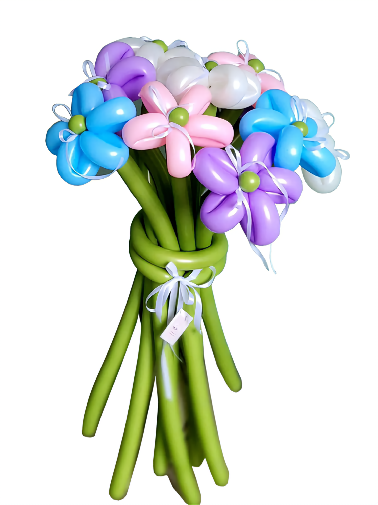 Букет ромашек " Альпийский луг" из воздушных шаров ( шдм)