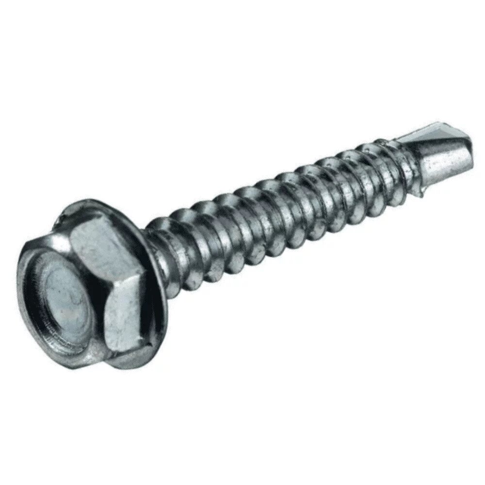 Саморезы DIN 7504K шестигр. сверло 4,2х14 мм, цинк (2000 шт.)