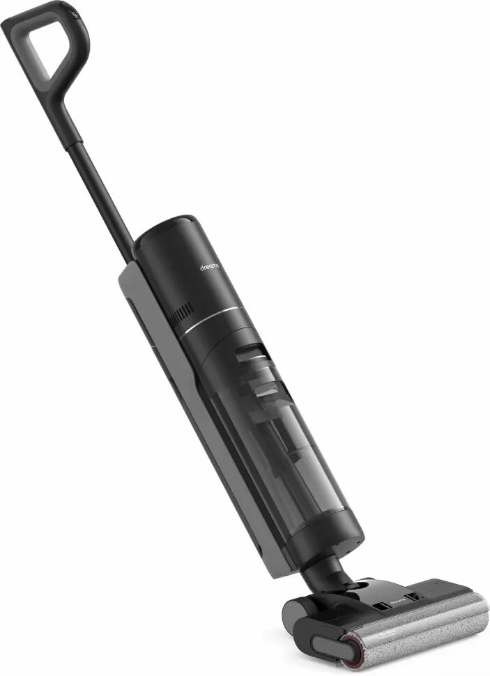 Вертикальный моющий пылесос Dreame T12 Black CN, мощность 600W, 2 в 1, с аквафильтром и вентилятором — фото 1