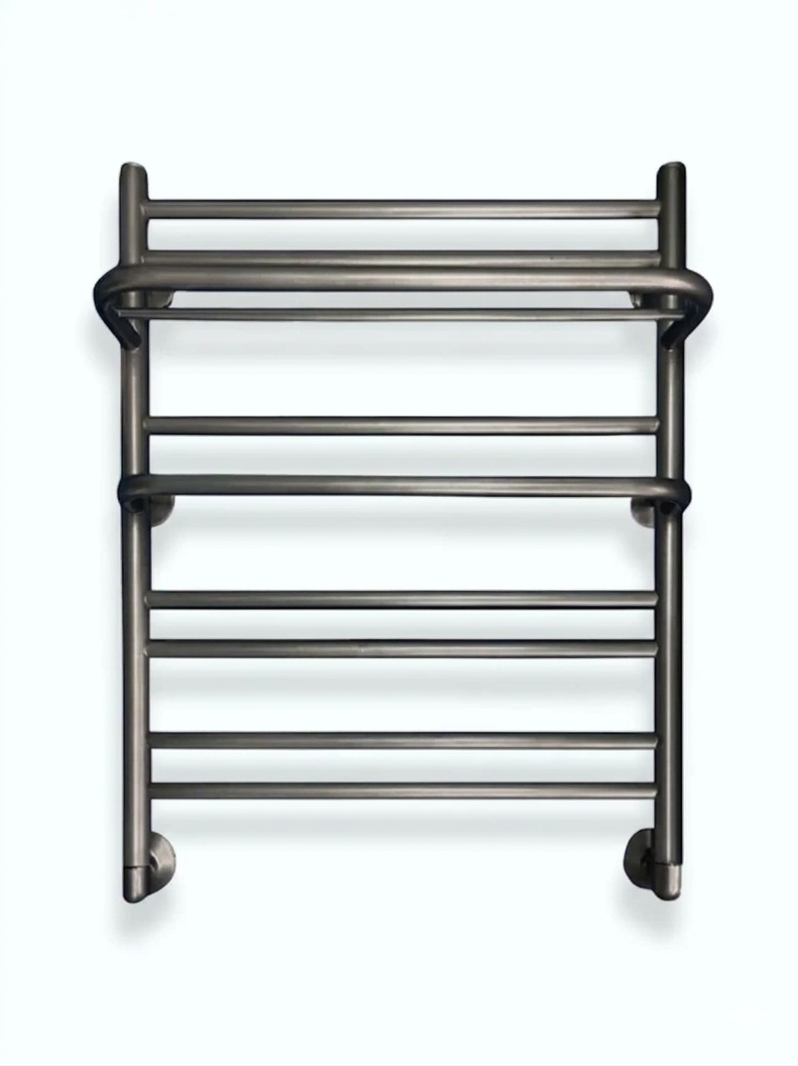 Полотенцесушитель водяной артис 70x50 (см) Оружейная сталь