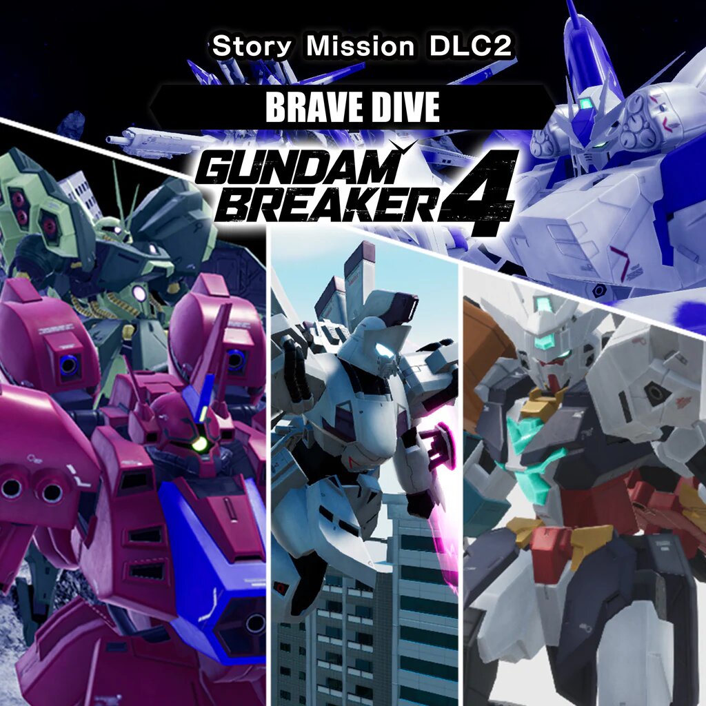 Дополнение GUNDAM BREAKER 4 - Story Mission DLC 2 - BRAVE DIVE, цифровое издание PlayStation 4 и PlayStation 5, регион Турция / код пополнения баланса