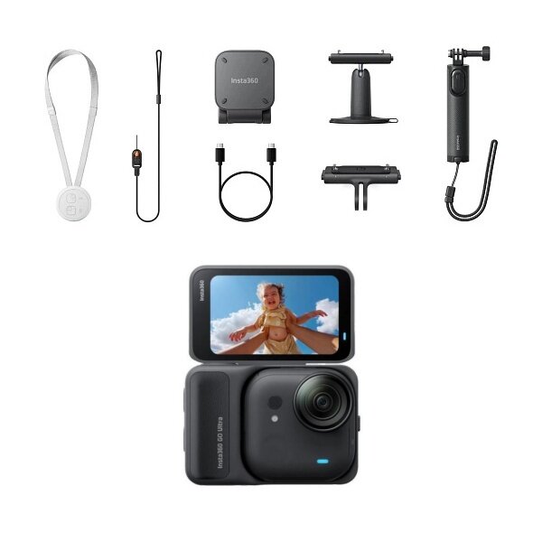 Экшн камера Insta360 GO Ultra Creator bundle Черный