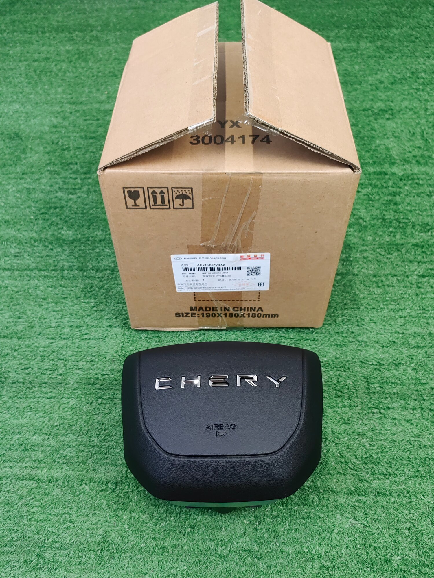 CHERY Подушка безопасности водителя Chery Tiggo 7 pro max рестайлинг 407000294AA