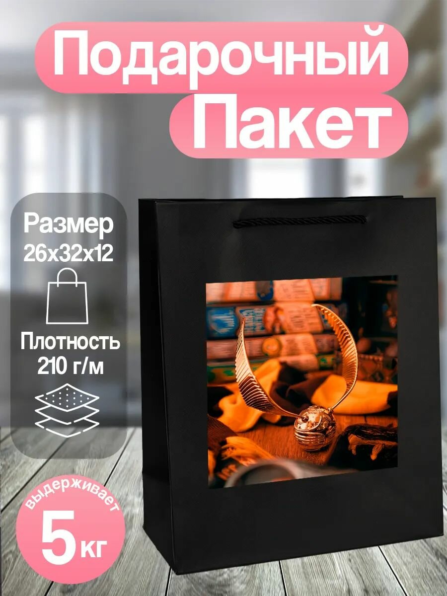 Пакет подарочный Гарри Потер