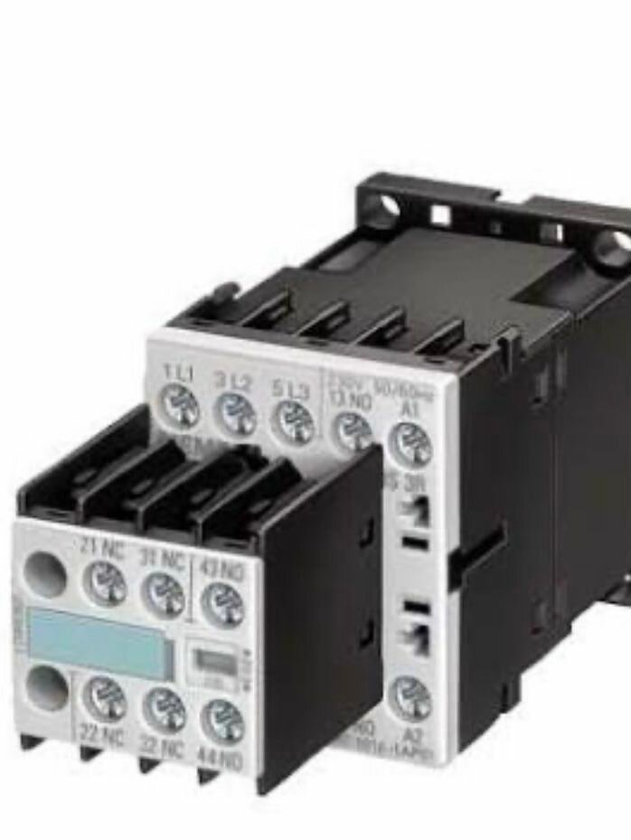 Контактор 3P AC-3, 7,5 КВТ/ 400 V 2НO+2НЗ, Постоянно подсоединила. 48 V AC