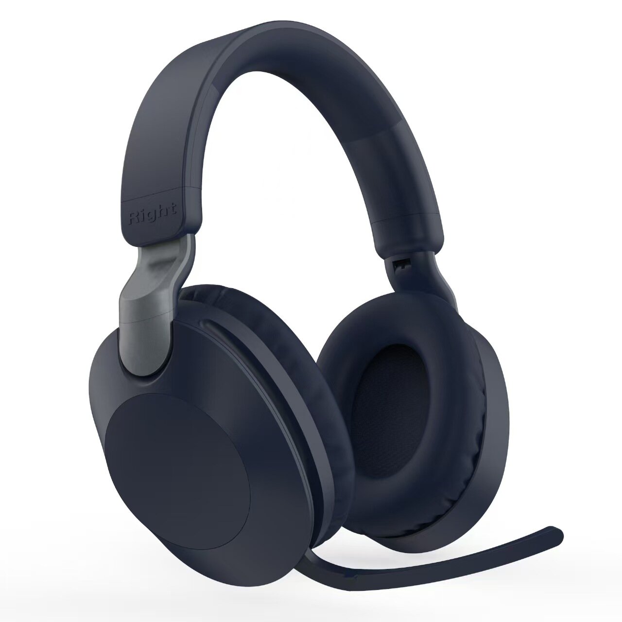 Накладные наушники IHI B2 Wireless, с шумоподавлением и выдвижным микрофоном（Цёмна-сіні）