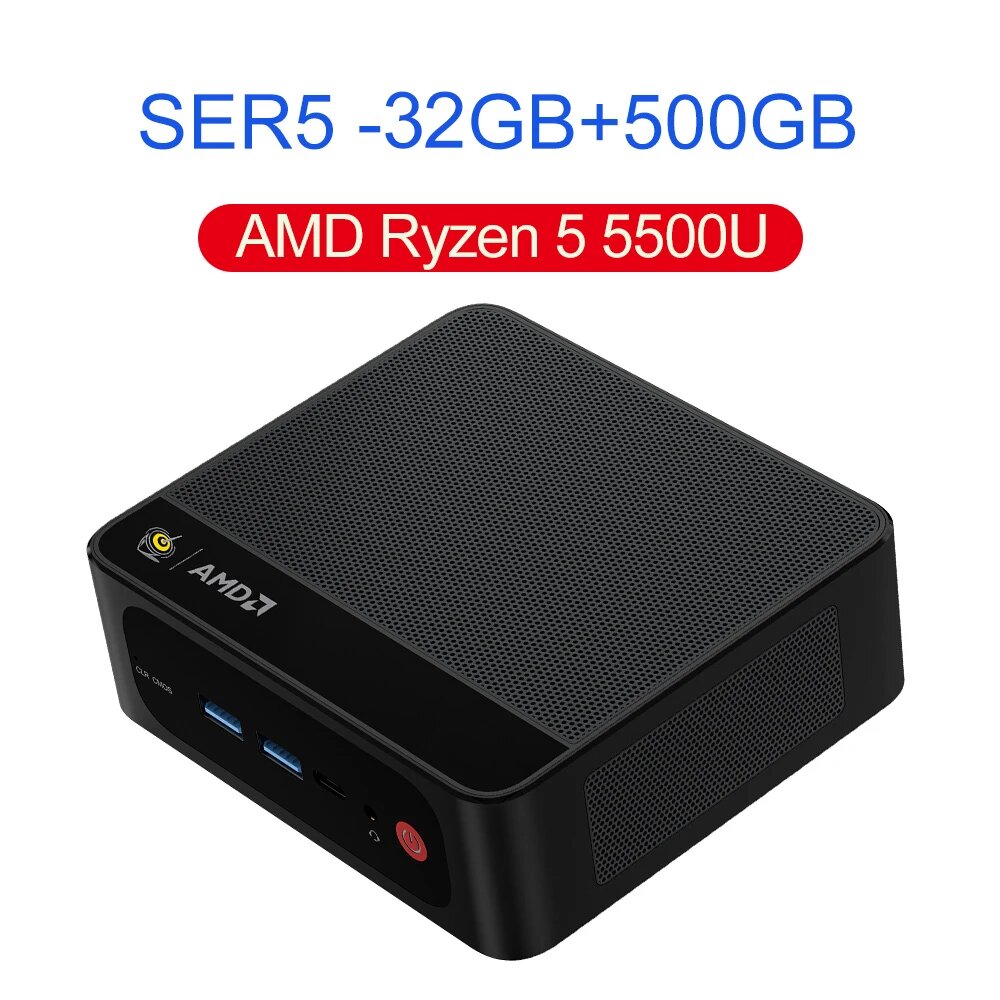 Мини-ПК Beelink SER5 AMD Ryzen 5 5500U 5500U 32GB500GB