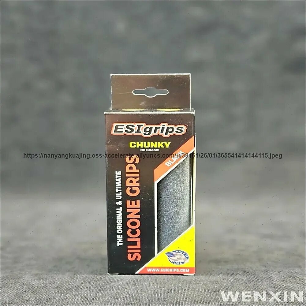 Эксклюзивные силиконовые ручки для велосипедного руля 32 мм черного цвета