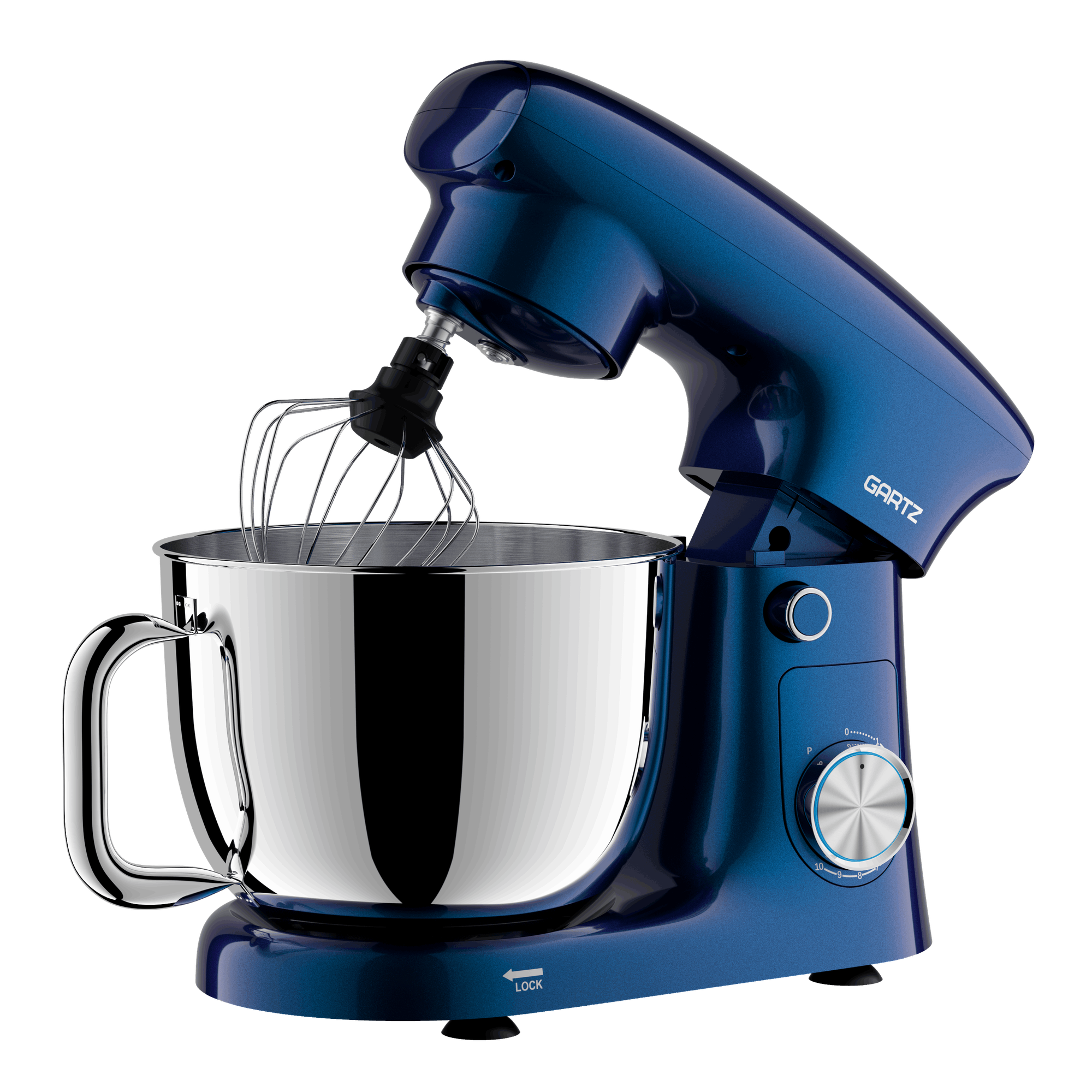 Планетарный миксер с чашей GARTZ MPR250N MagicMix, 1900 Вт, чаша 5.5 л, 10 скоростей