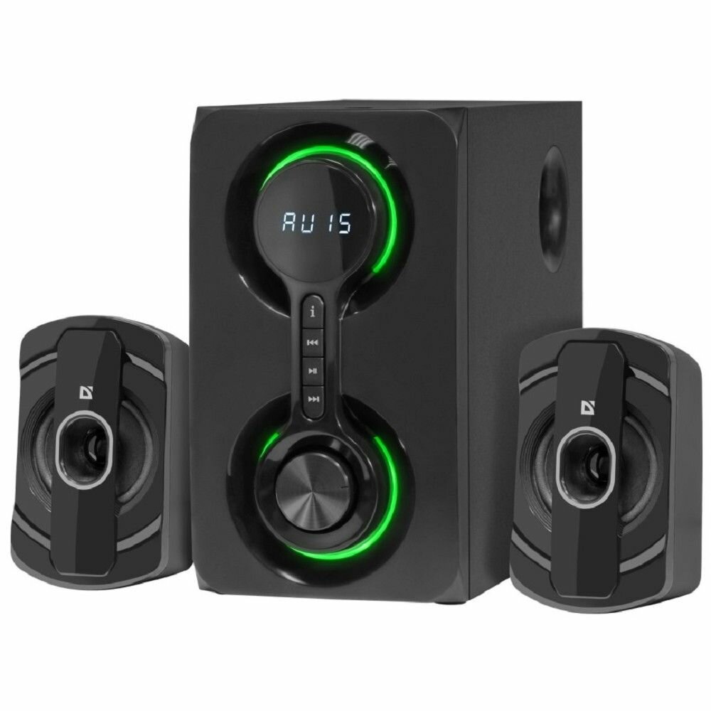 Defender Колонки Eclipse 40Вт, BT FM MP3 SD USB AUX RC 65593