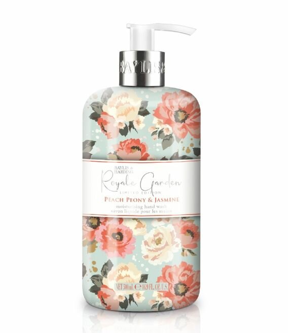Baylis & Harding - Royale Garden Peach Peony & Jasmine Hand Wash Жидкое мыло для рук 500 мл