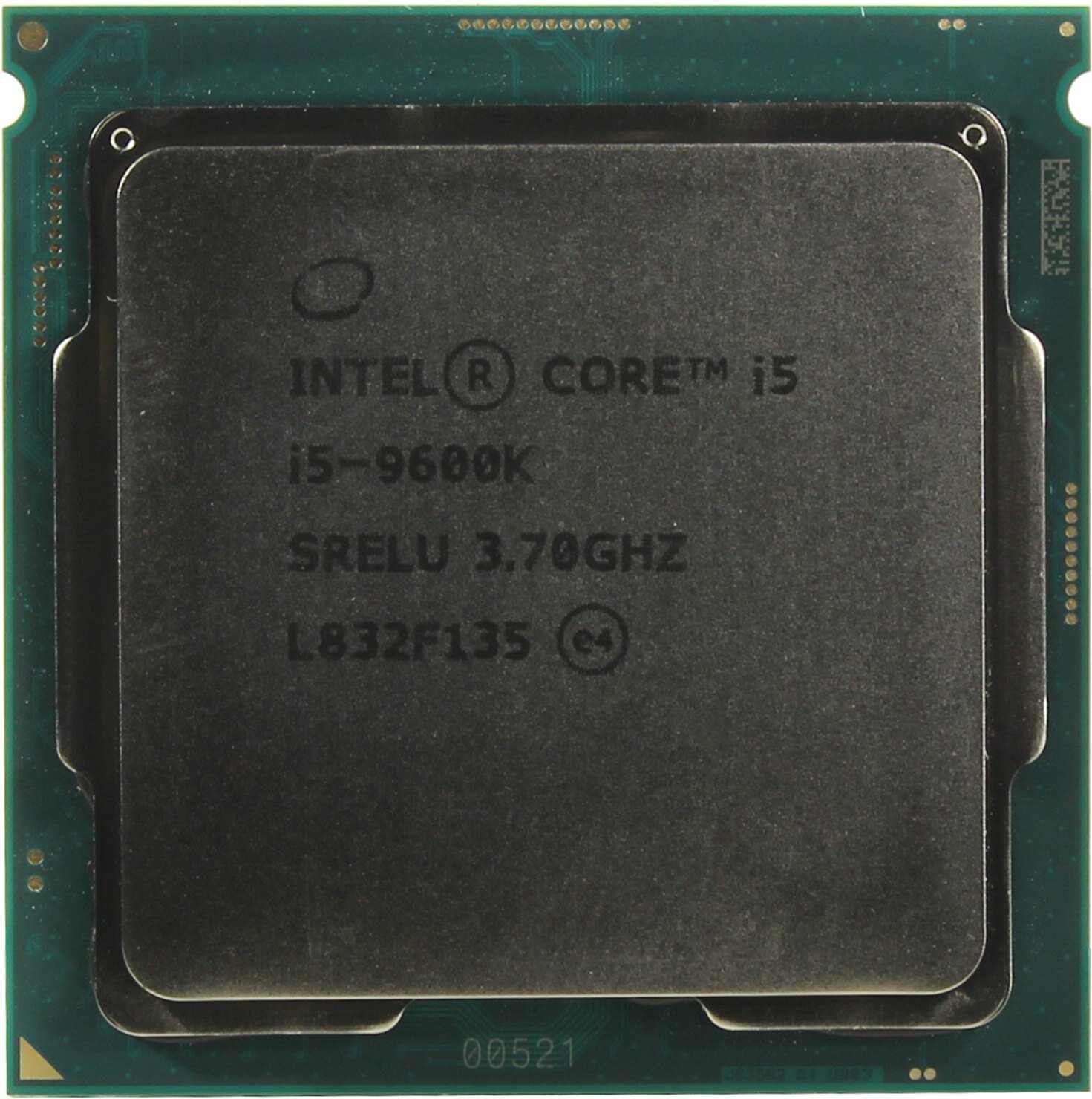 Intel Core i5-9600K 3.7 GHz/6core/SVGA UHD Graphics 630/9Mb/95W/8 GT/s LGA1151