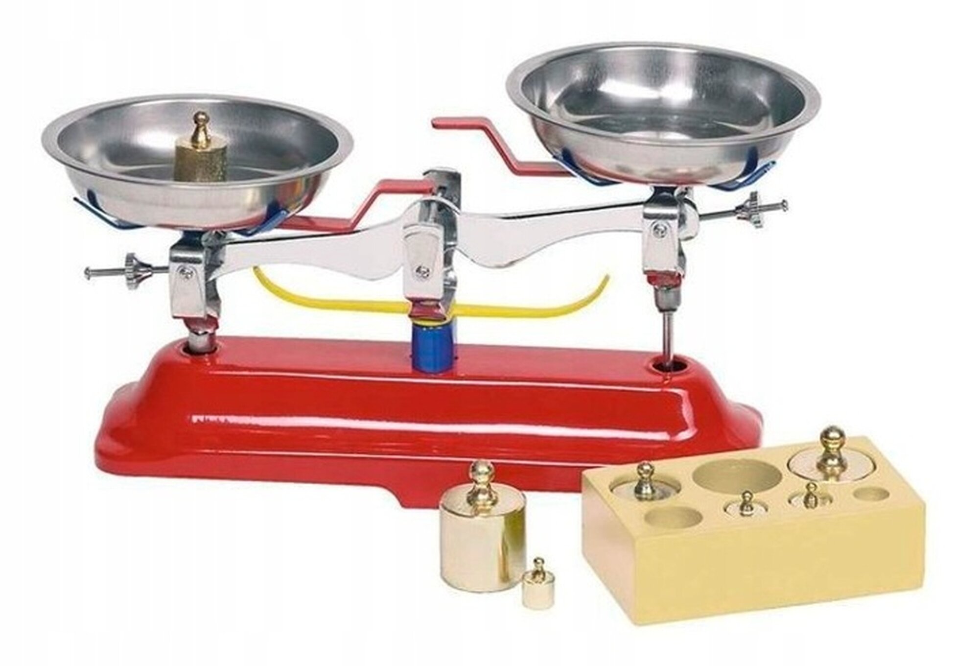 Детская игрушка Goki - Металлические весы с гирями-4013594518918