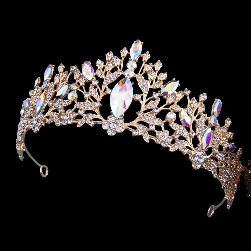 Хрустальная тиара TUANMING Golden