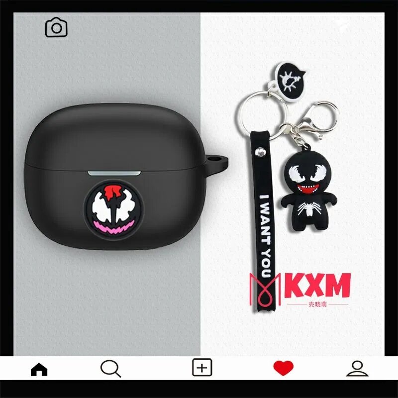 Силиконовый чехол для наушников Realme Buds T310