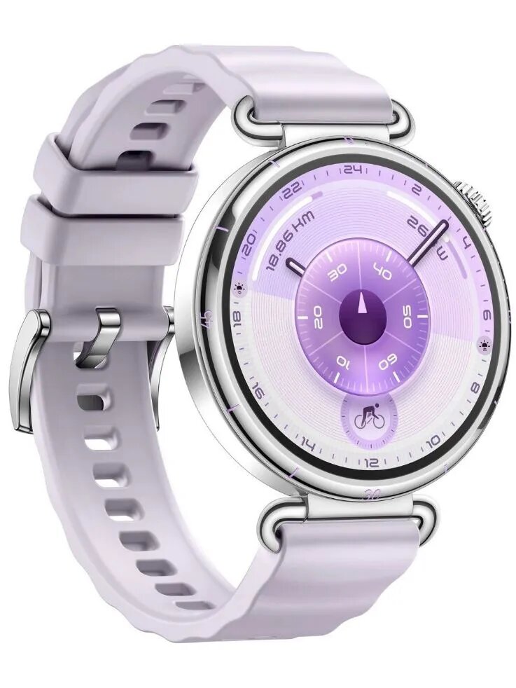 Часы Huawei GT 6 55020FVU 41мм, 1.32", фиолетовый/серебристый