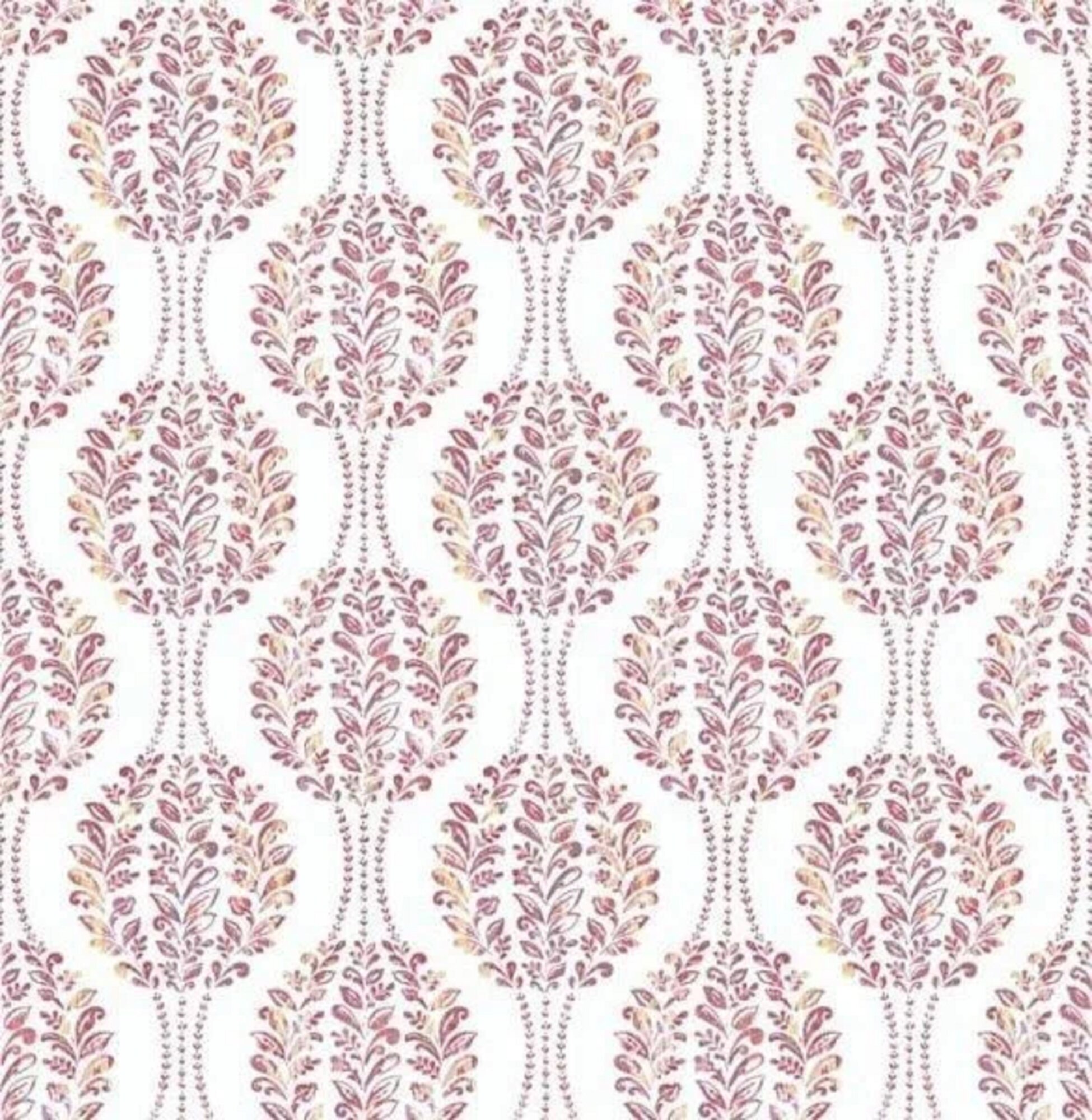 Обои Aura Sunny Style FD22741 A; 0,52x10,05 м. , флизелин , красный, красный, Терракотовый