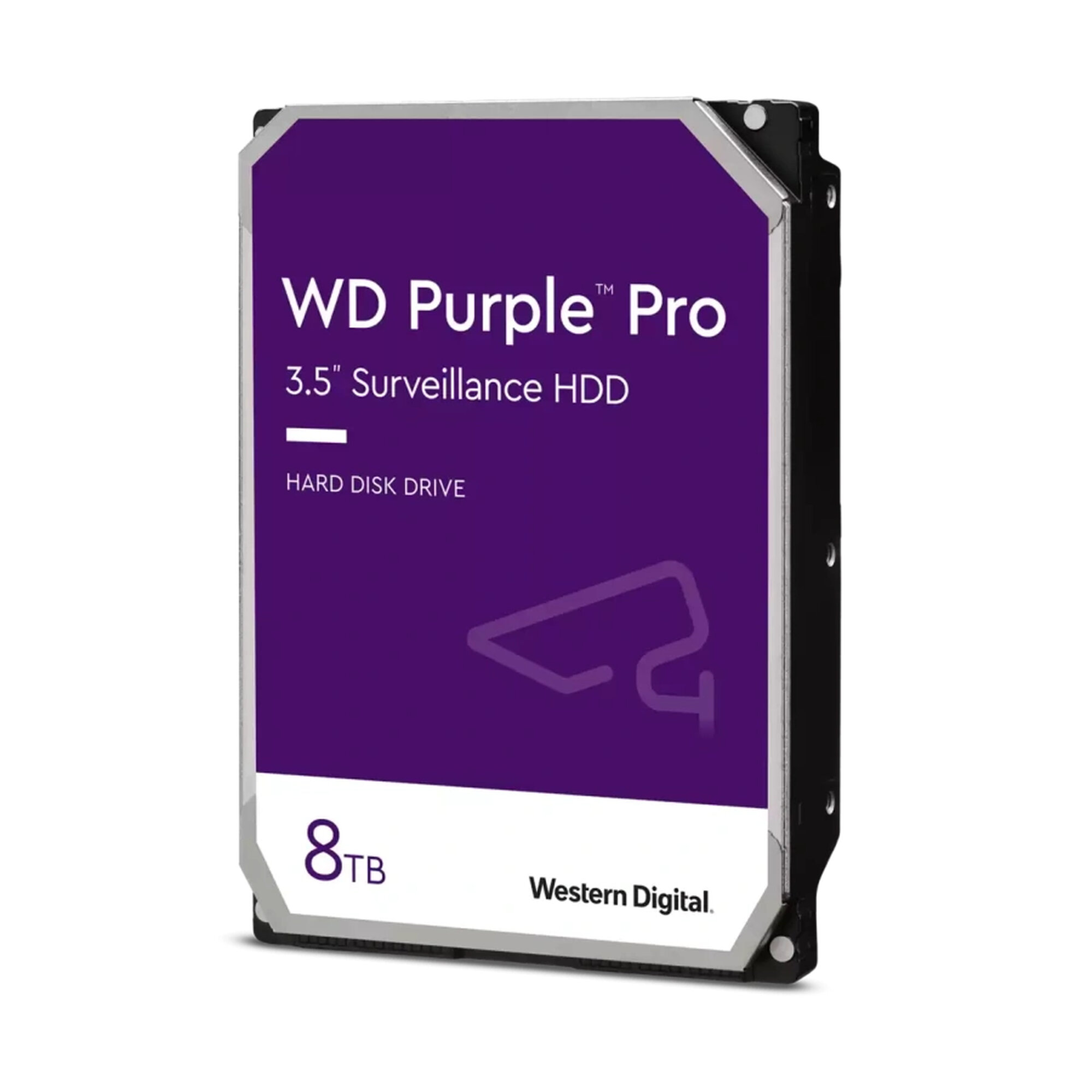 Жесткий диск HDD 8.0Tb Western Digital SATA-III, 256Mb, 7200rpm, Purple (WD82PURZ)