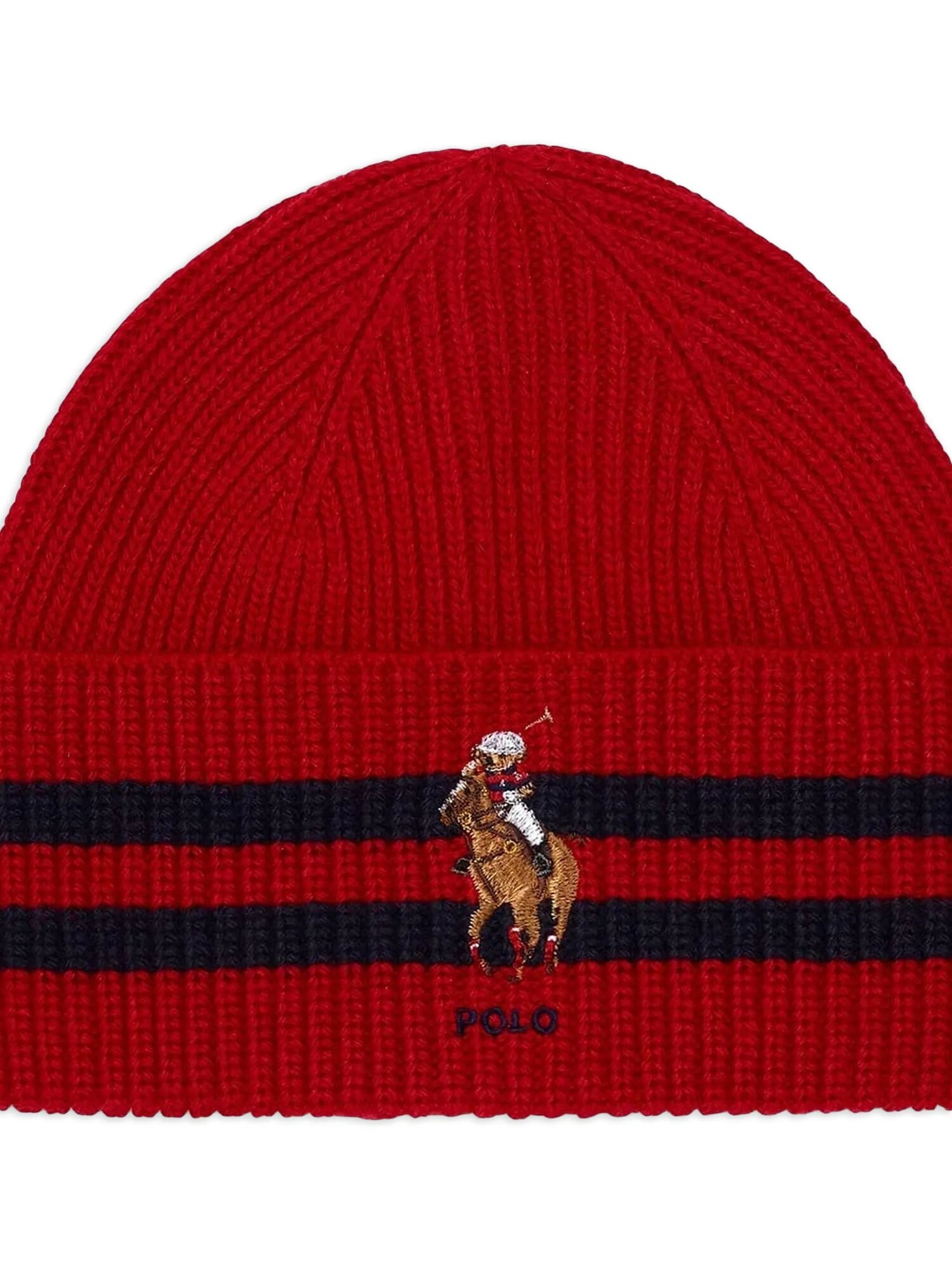 Шапка Polo Ralph Lauren для девочек, размер OneSize, red — фото 1