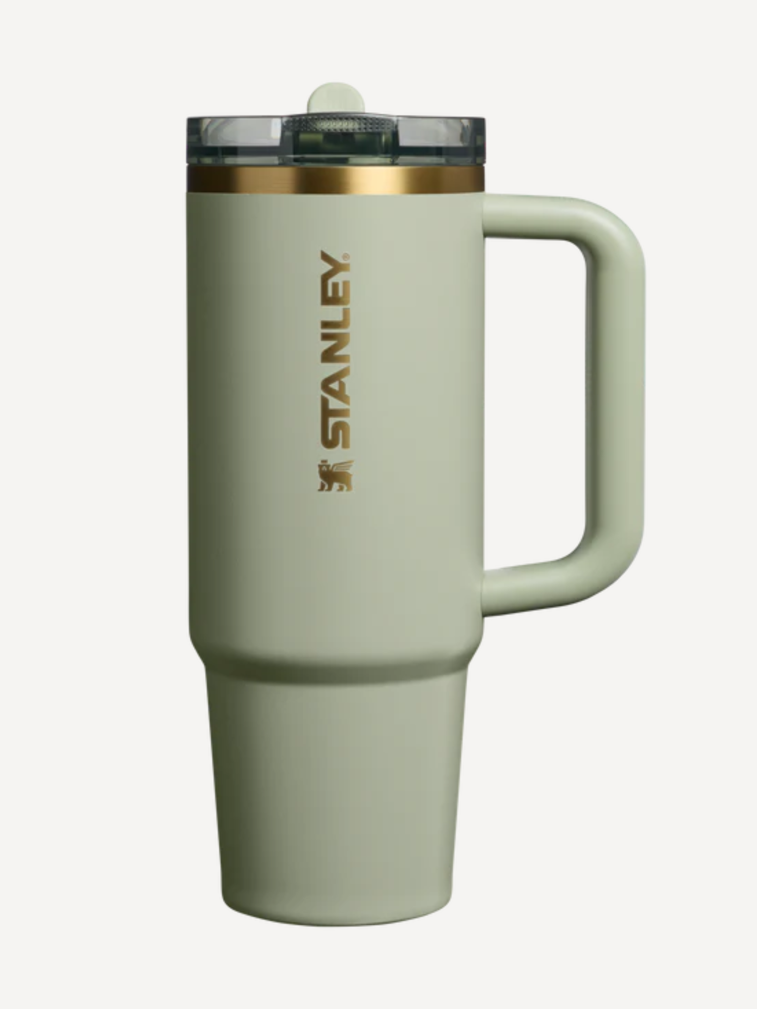 Термокружка Stanley Quencher H2.0 ProTour Flip Straw 0.89 л (30 oz), с трубочкой, цвет Оливковый (Juniper), оригинал США
