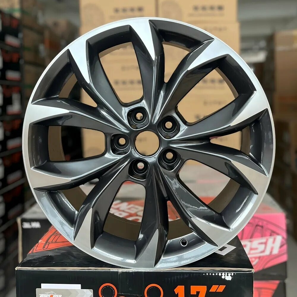 HTW 19-дюймовые легкосплавные диски, подходящие для моделей Mazda CX-4, 2018 CX-4, CX-5, CX-7, CX-8 и Atenza. Колесный диск Штампованный 19x7" PCD5х114.3 ET50 D67.1