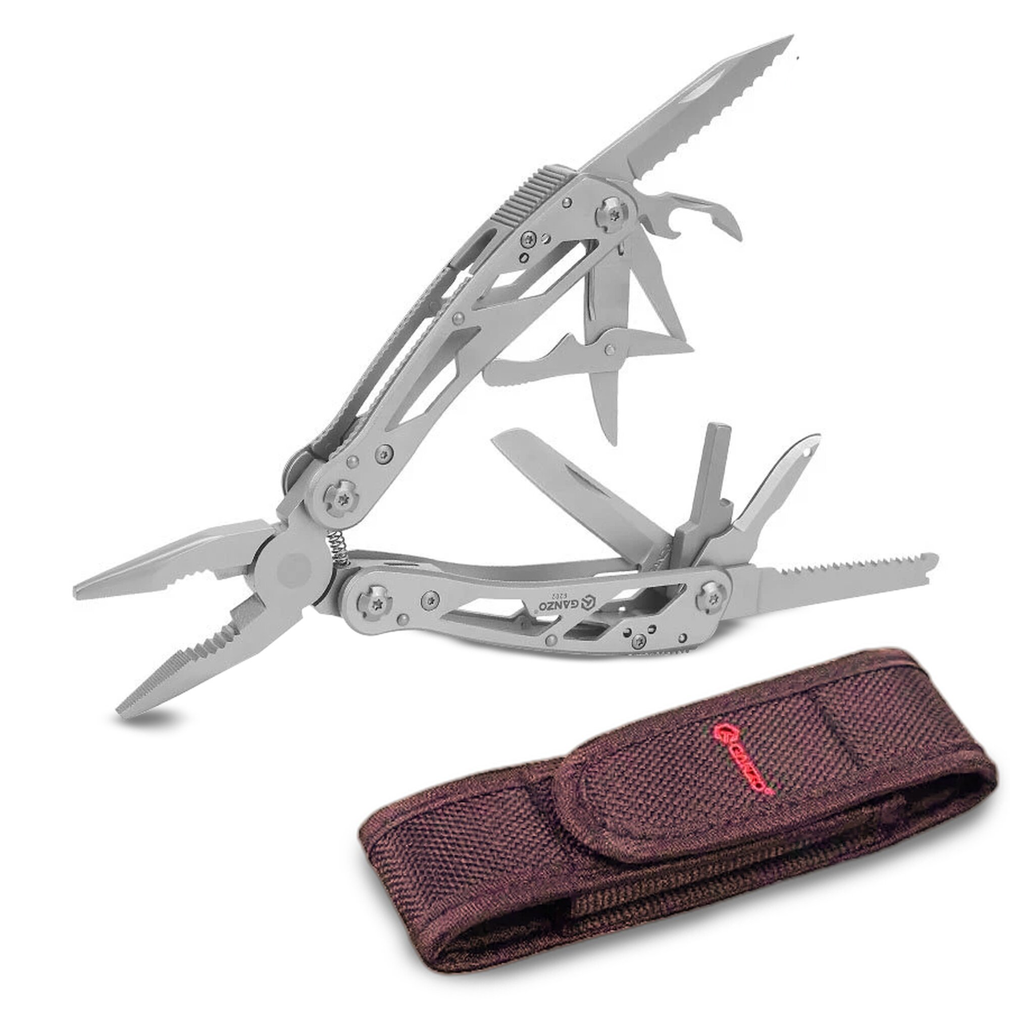 Мультитул Ganzo G202 Exclusive Edition Red Case, G202Rex