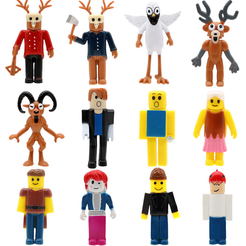 Фигурка роблокс roblox 99 ночей в Лесу 12шт