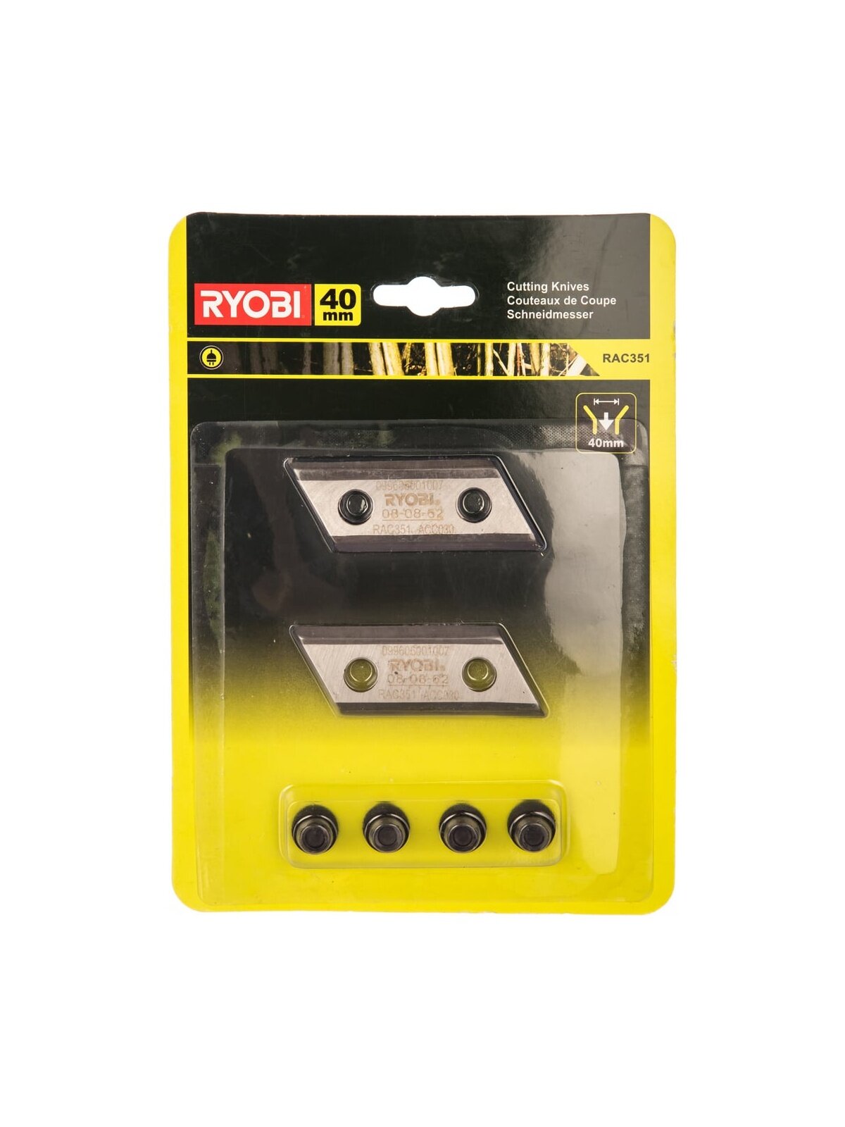 Нож для измельчителя RSH2400R (2 шт.) Ryobi RAC351 5132002646