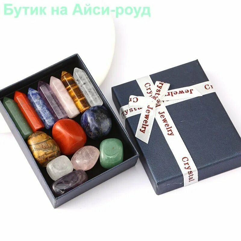 Жезлы с кристаллами чакры + камни чакрыЖезлы с кристаллами чак