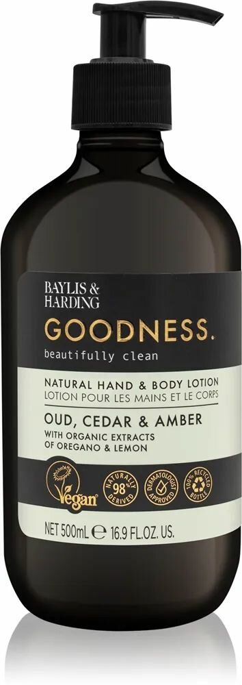 Baylis & Harding - Goodness Oud, Cedar & Amber Hand & Body Lotion Лосьон для рук и тела 500 мл